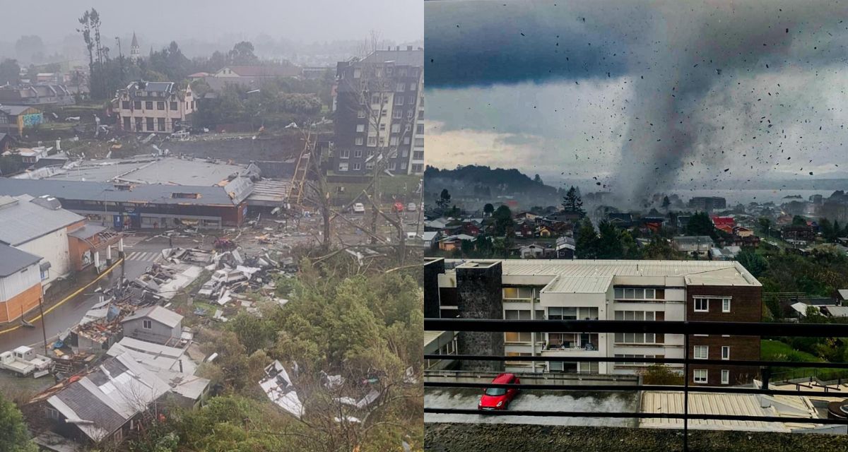 Cierran Parque Nacional Vicente Pérez Rosales por paso de tornado: la medida fue “por razones de ...